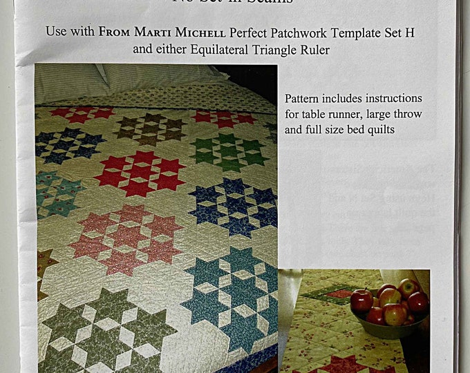 RARE Seven Sisters Quilt Pattern #8503, Table Runner, Large Throw, Full Size Bed Quilts From ...