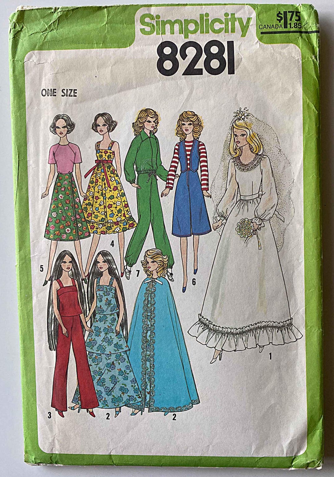 Retro 70's Barbie Doll Clothes Wardrobe 11 1/2" Wedding Dress Veil Evening Gown, Sun Dress ...