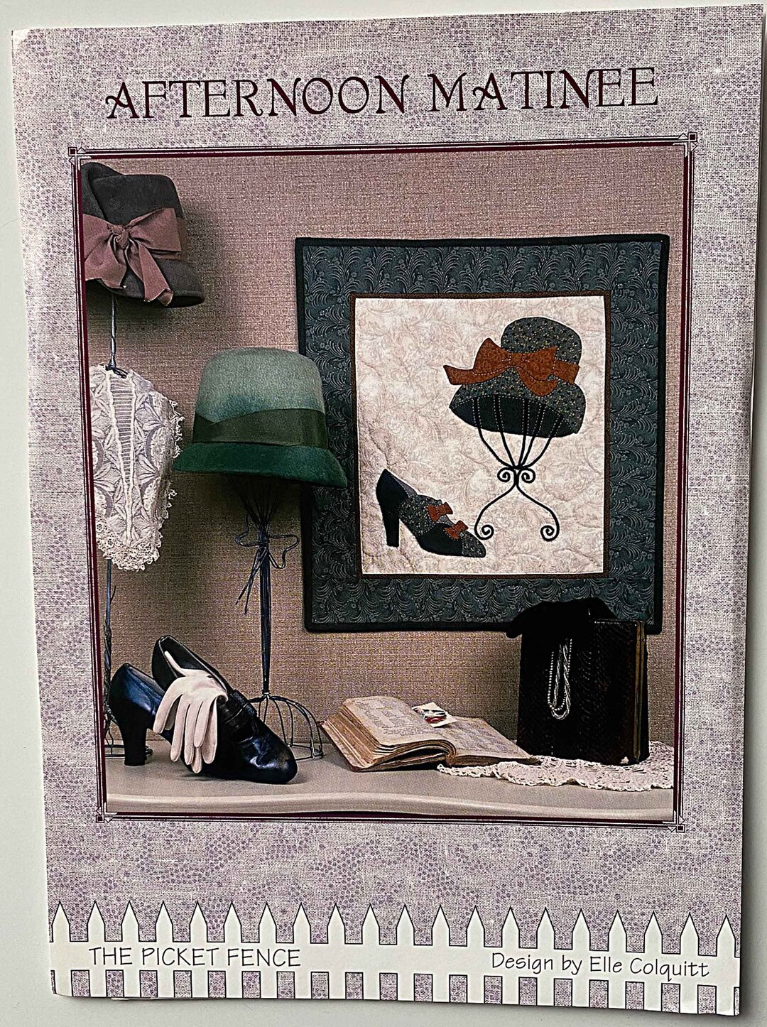 RARE Vintage Afternoon Matinee Wall Hanging Quilt Pattern by Elle ...