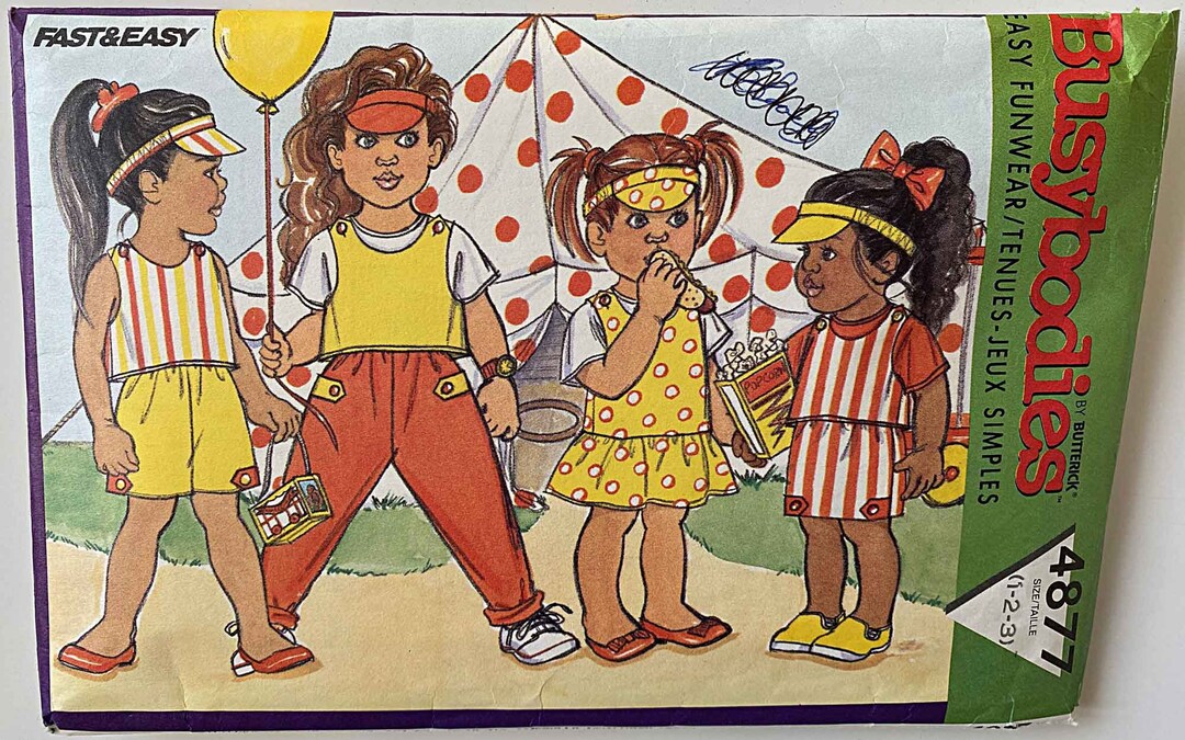 Children's, Girl's, Toddler's Easy Funwear Top, Dress, Shorts, Pants ...