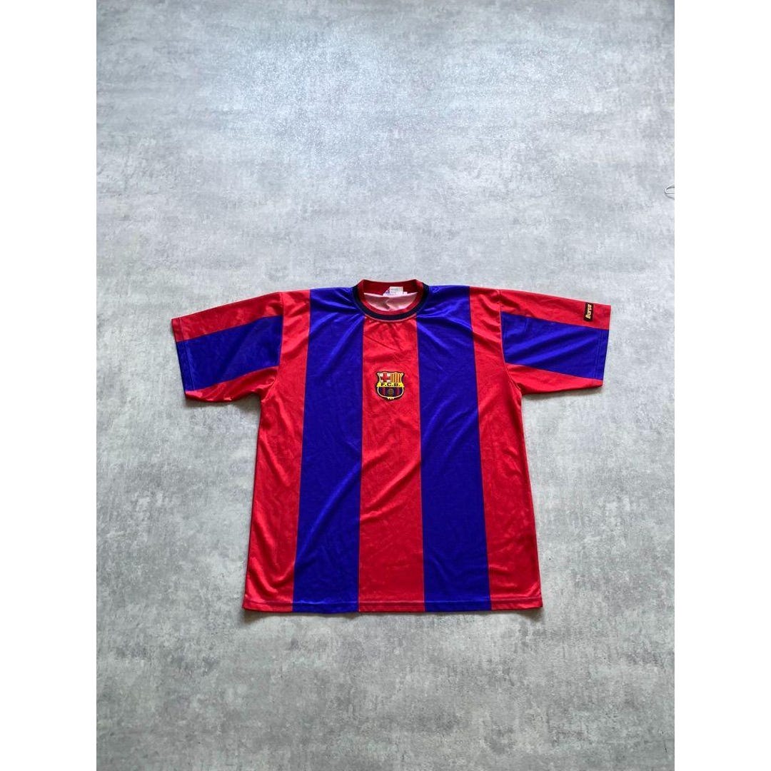 Barcelona FCB Football Soccer T-shirt Jersey Mens Size XL Rivaldo Red ...