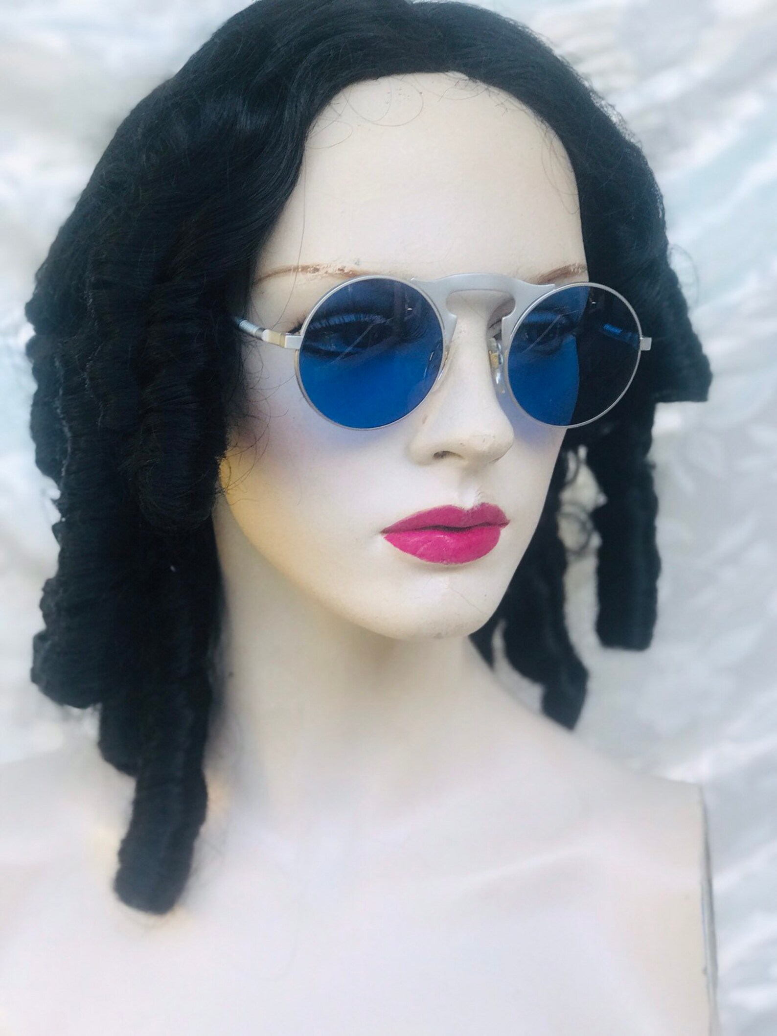 Round Sunglasses Steampunk Sunglasses Unisex Vintage Round Etsy