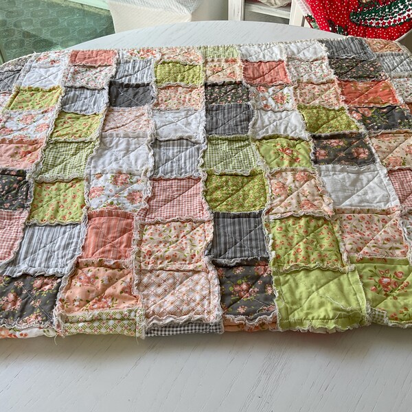 Rag Quilt - Etsy