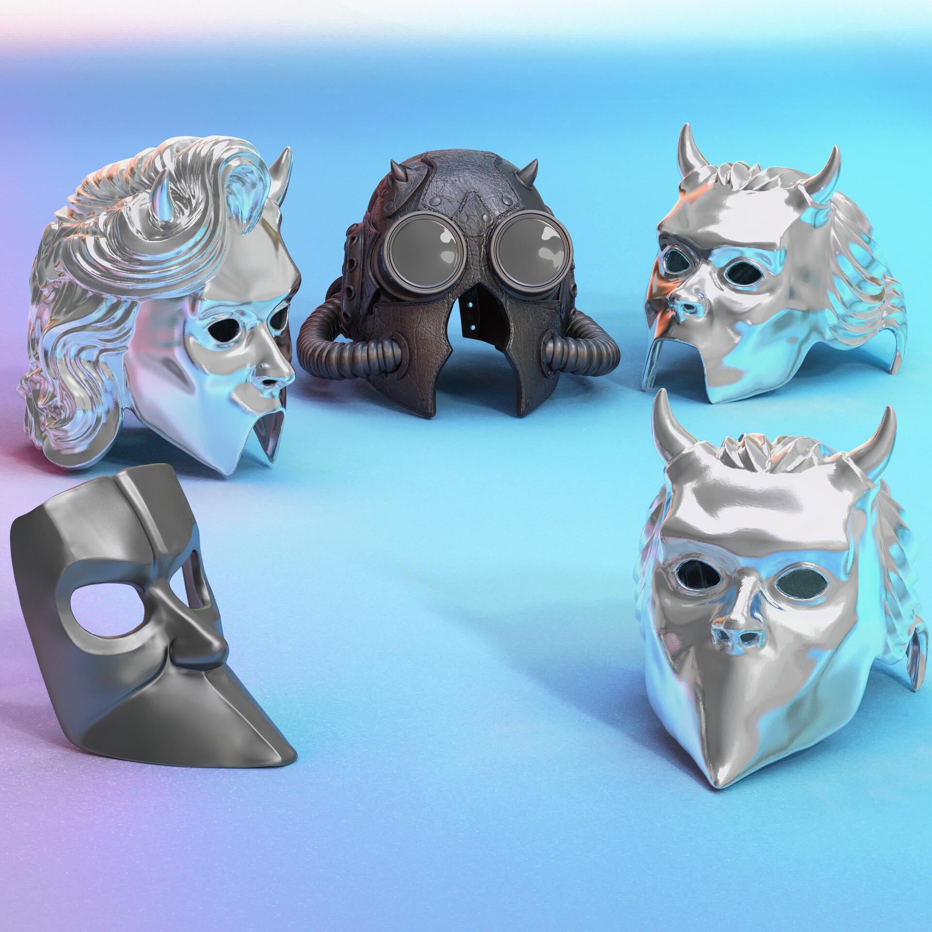 GHOST BC Band Mask Collection - for 3D Printing - Etsy