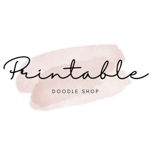 PrintableDoodleShop - Etsy