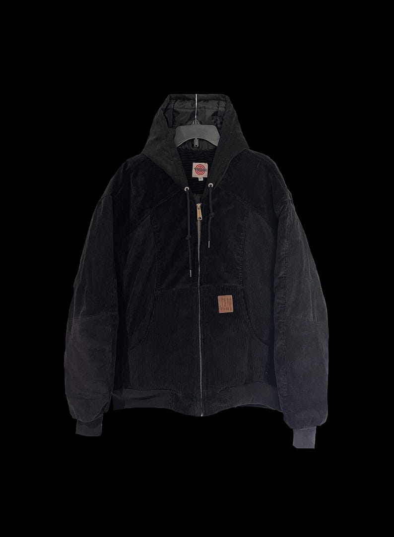 The Cord Blackout Patchwork Upcycled Jacket - Etsy