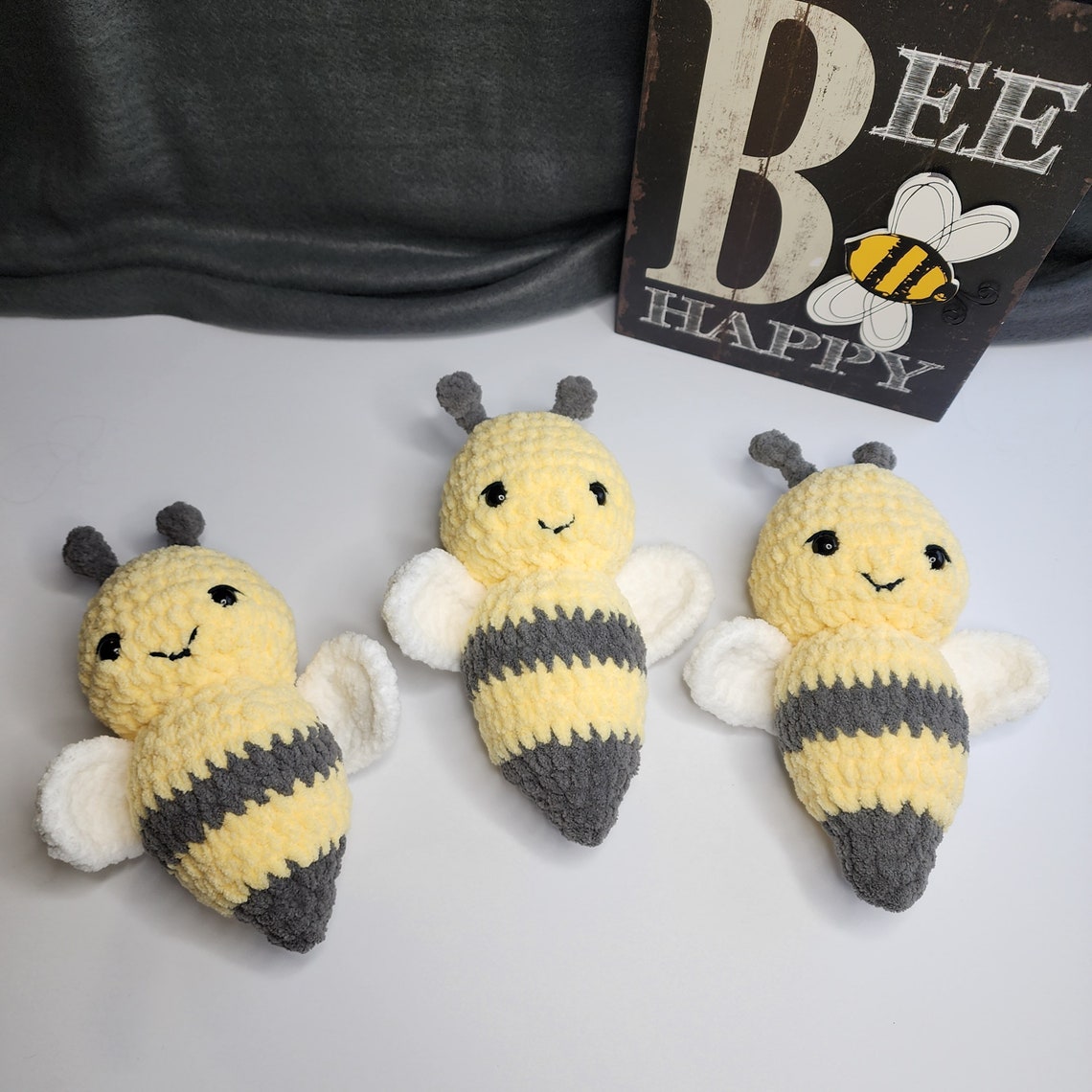My Puffy Bee PATTERN Plush Soft Crochet Amigurumi PDF Pattern Only - Etsy