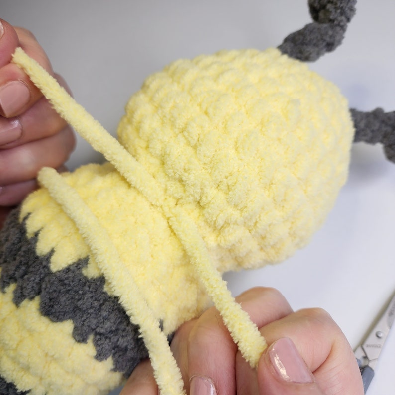 My Puffy Bee PATTERN Plush Soft Crochet Amigurumi PDF Pattern Only - Etsy