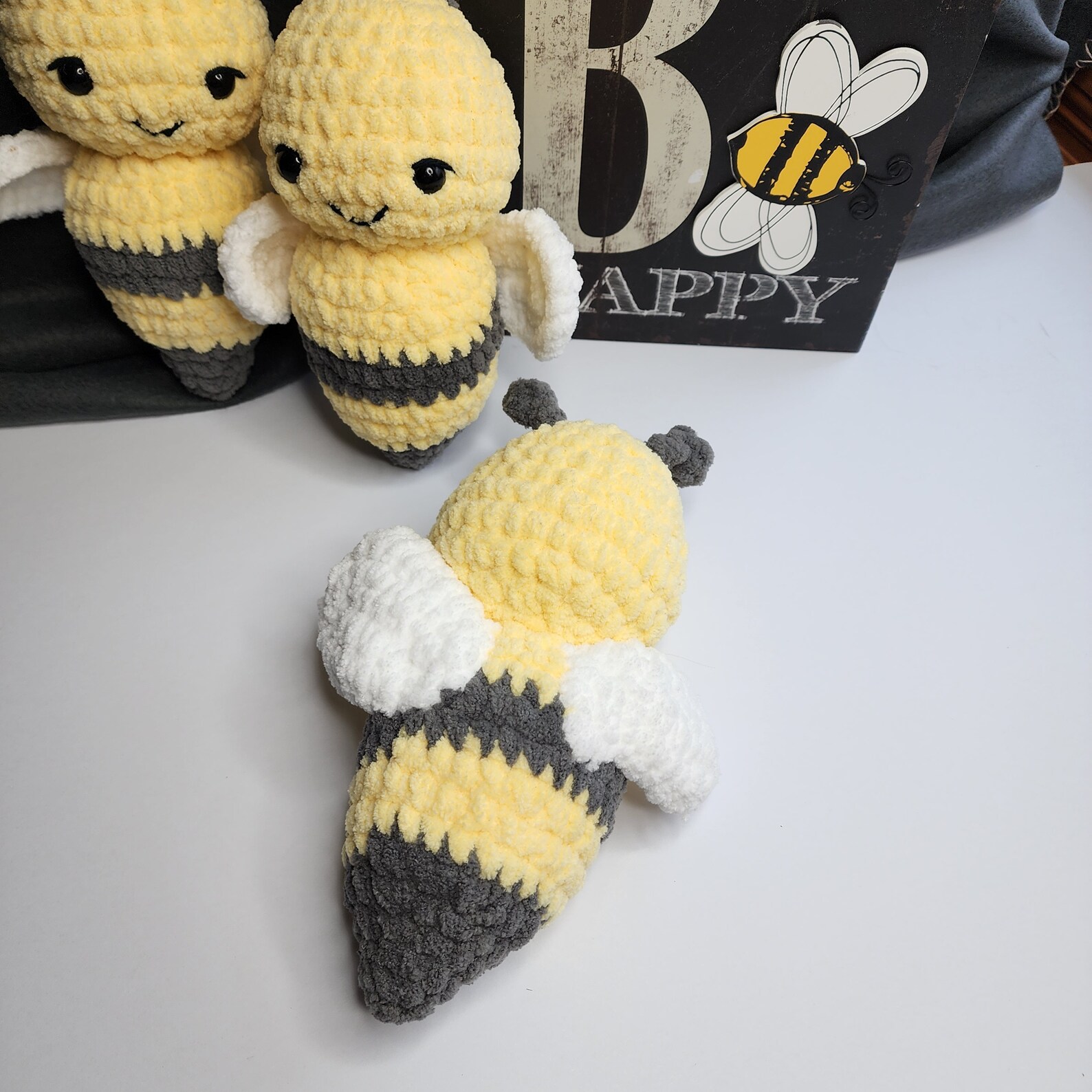 My Puffy Bee PATTERN Plush Soft Crochet Amigurumi PDF Pattern Only - Etsy