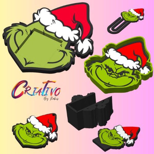 Grinch Clock - Etsy