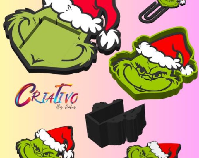 Grinch 3D Stl Collection - Etsy