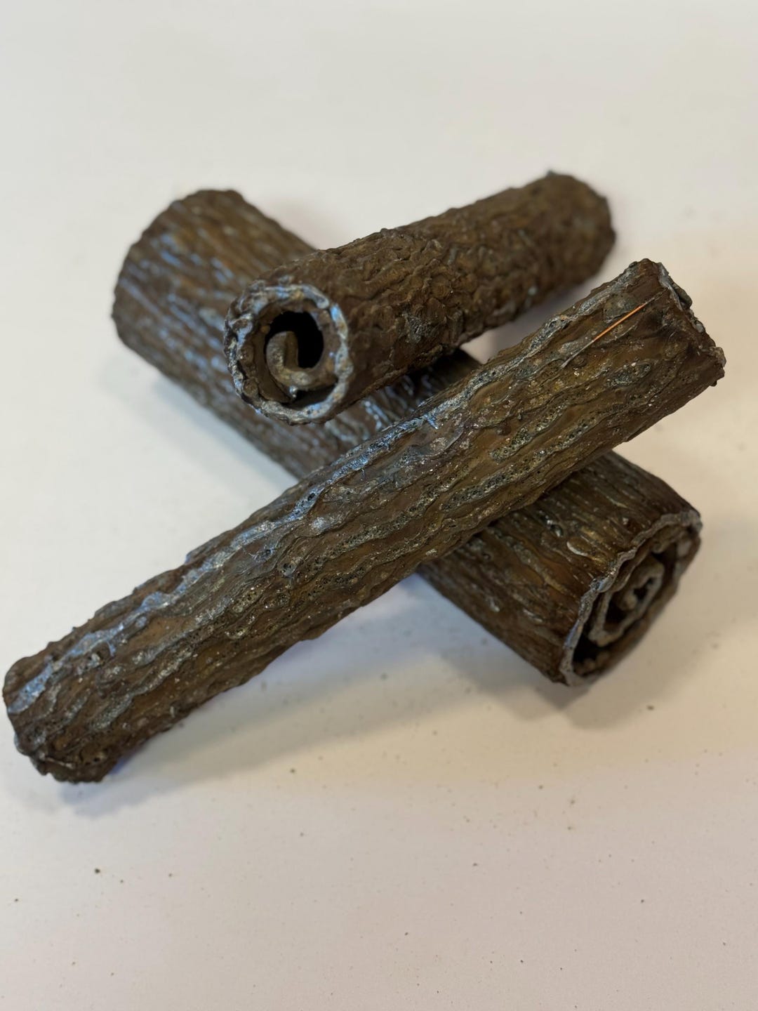 6 Inch X 3.5 Inch Decorative Steel Log - Etsy