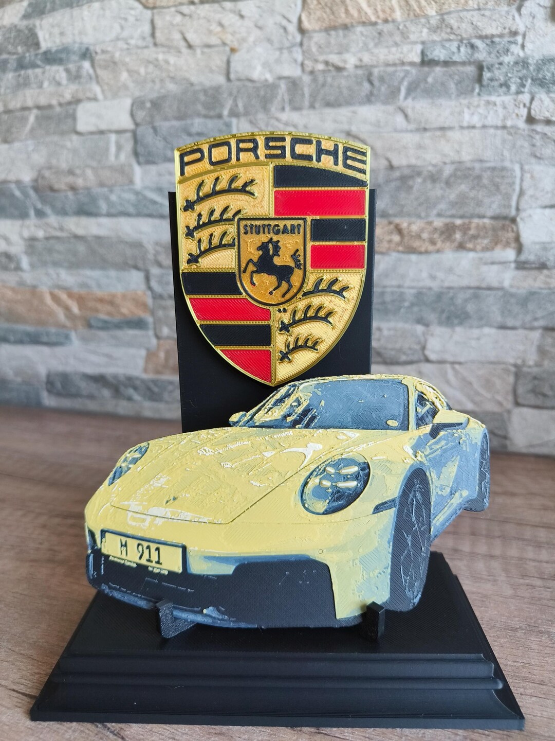 Personalised 3D Car Display and Stand - Etsy
