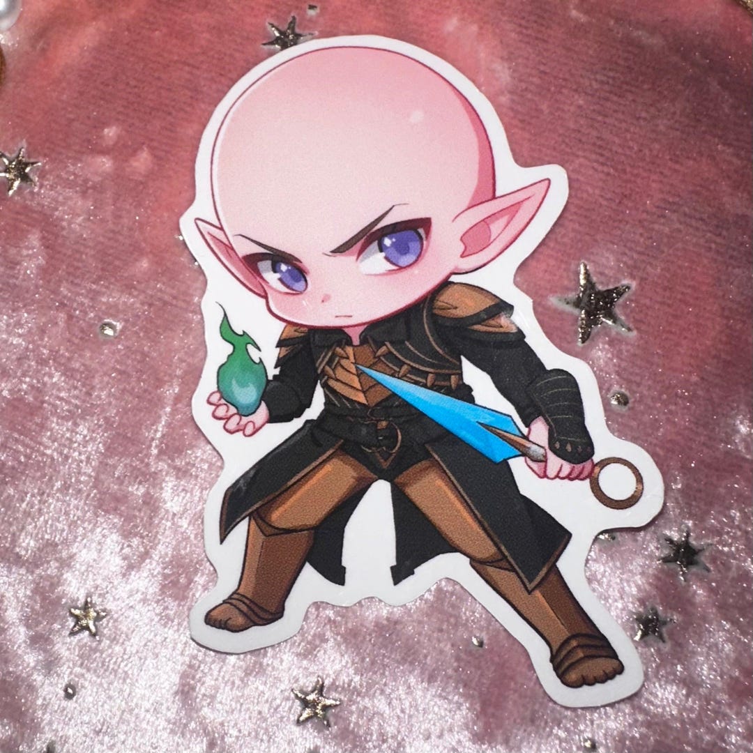 Solas Dread Wolf | Dragon Age Sticker - Etsy