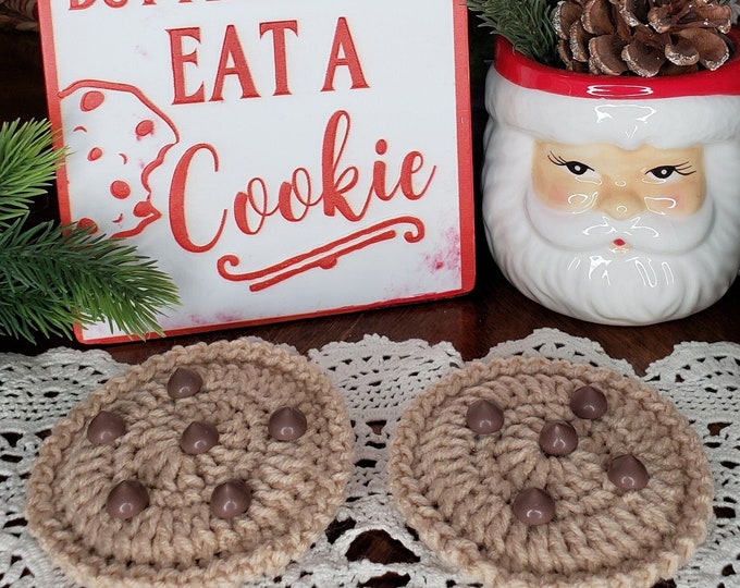 Chocolate Chip Cookies / Tier Tray Displays - Set of Two / Fake Bake ...