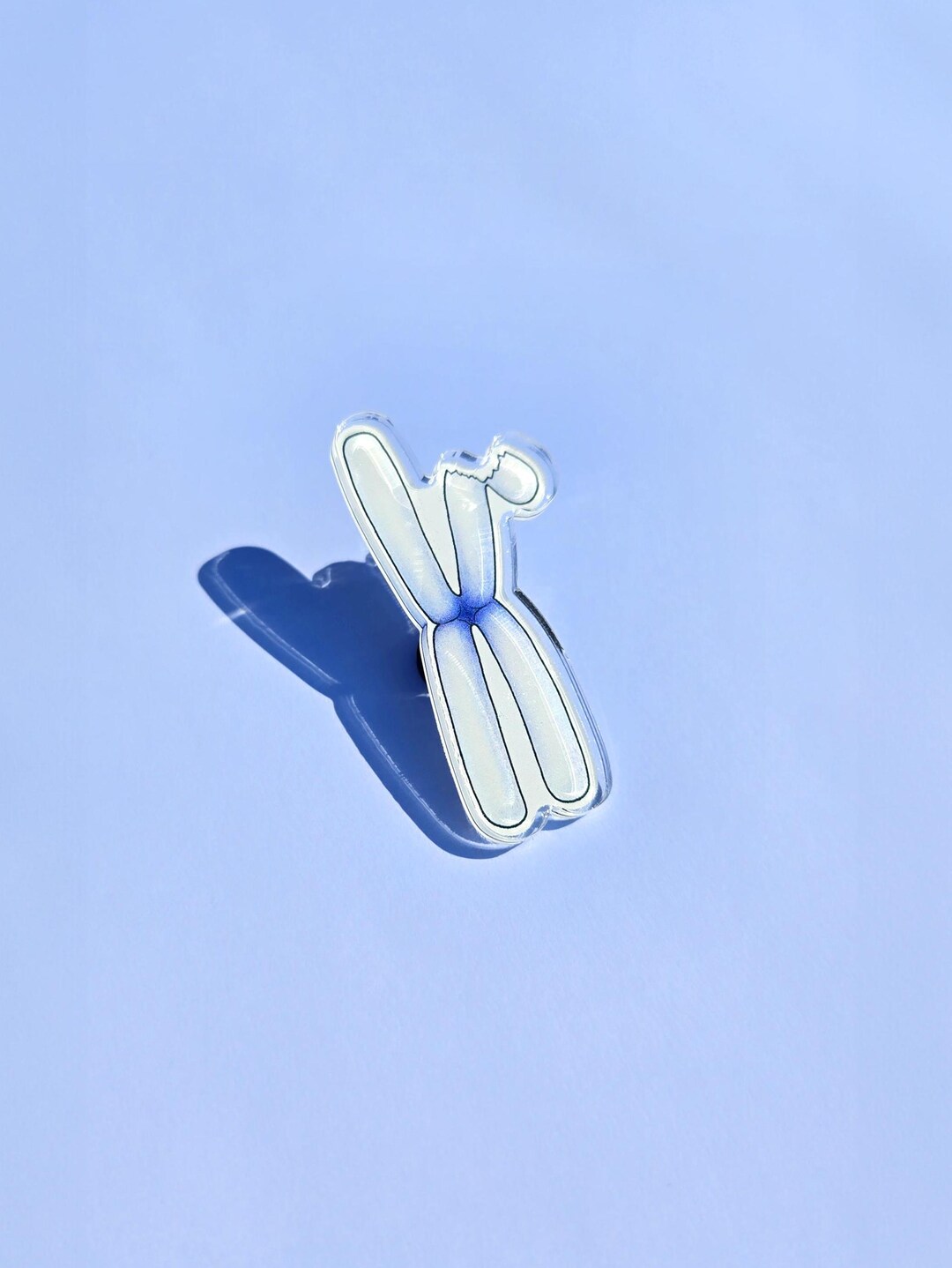 Ripped Genes Acrylic Pin, Cute Fun Pin, Biology Medical Genetic Artsy ...
