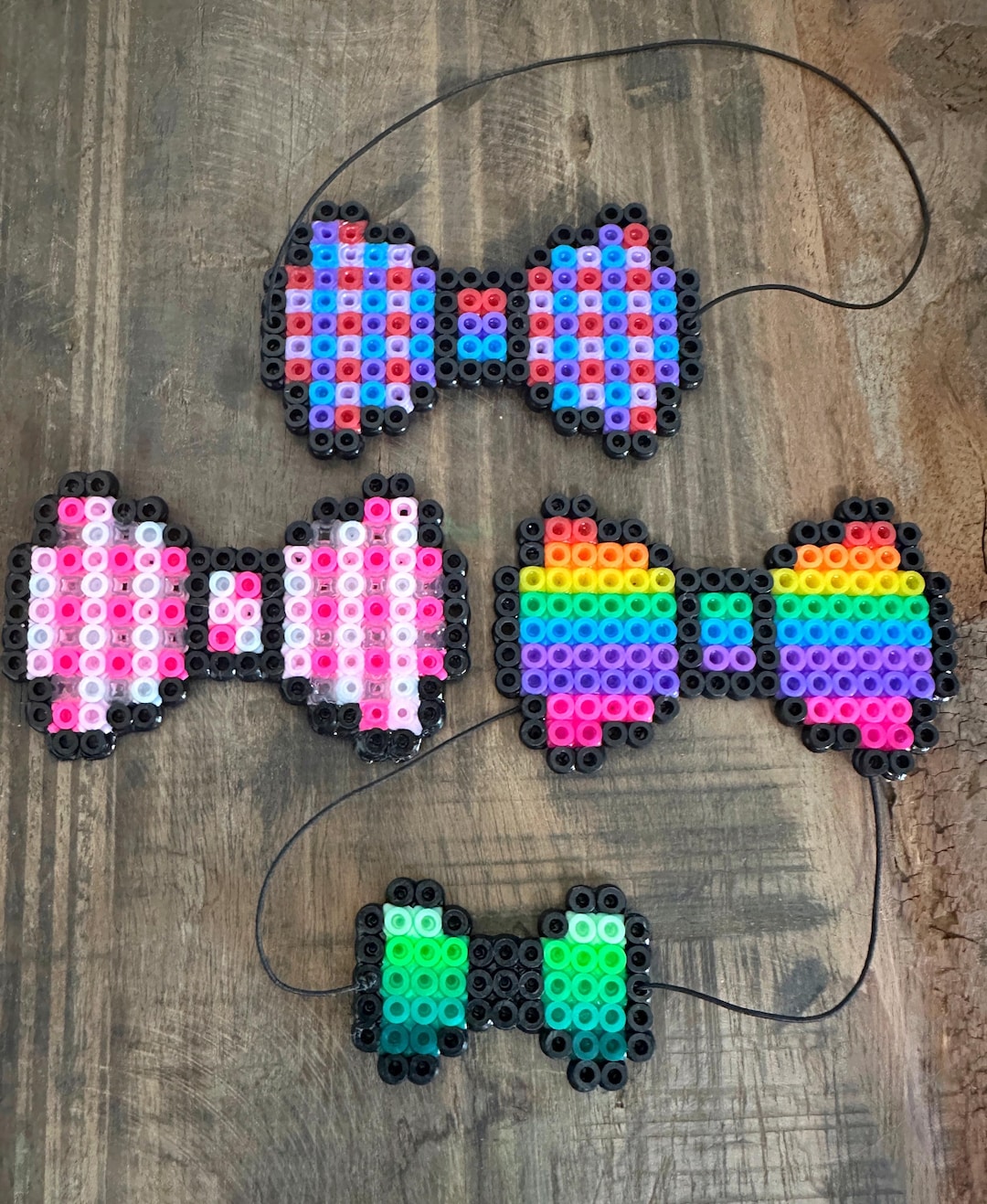 Bow Tie, Perler Bead Art, Party Favor, Wedding Favors - Etsy