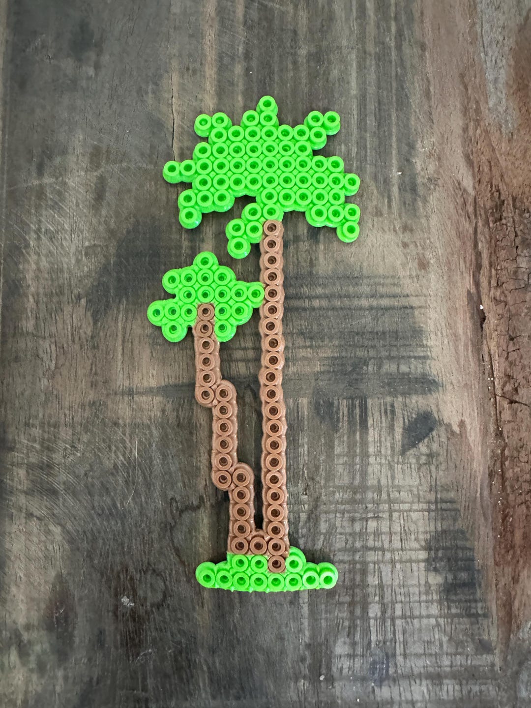 Palm Trees, Perler Bead Art, Tropical, Cake Topper, Wall Art - Etsy