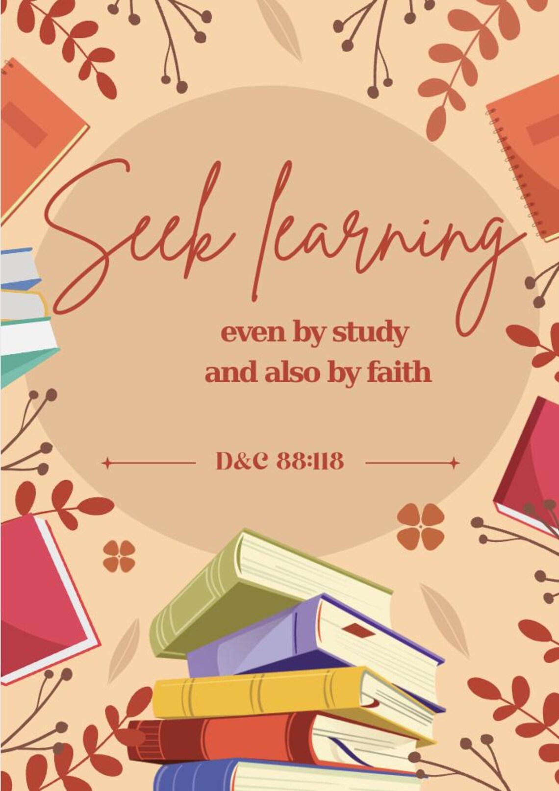 Doctrinal Mastery Posters: Seminary D&C Term 2 (digital Download, Set ...