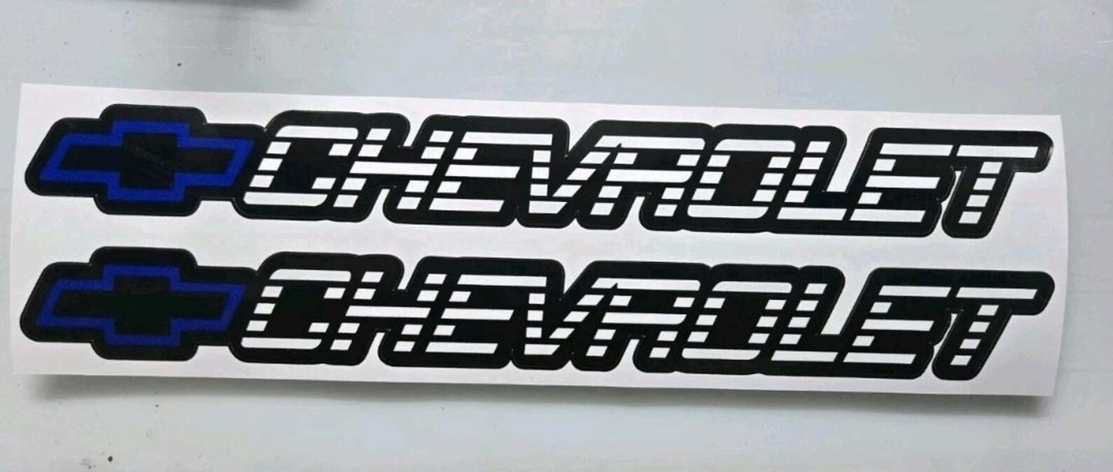 Chevrolet Chevy Blue C/k Style Sticker 2 Pcs (9x1.25inches) - Etsy