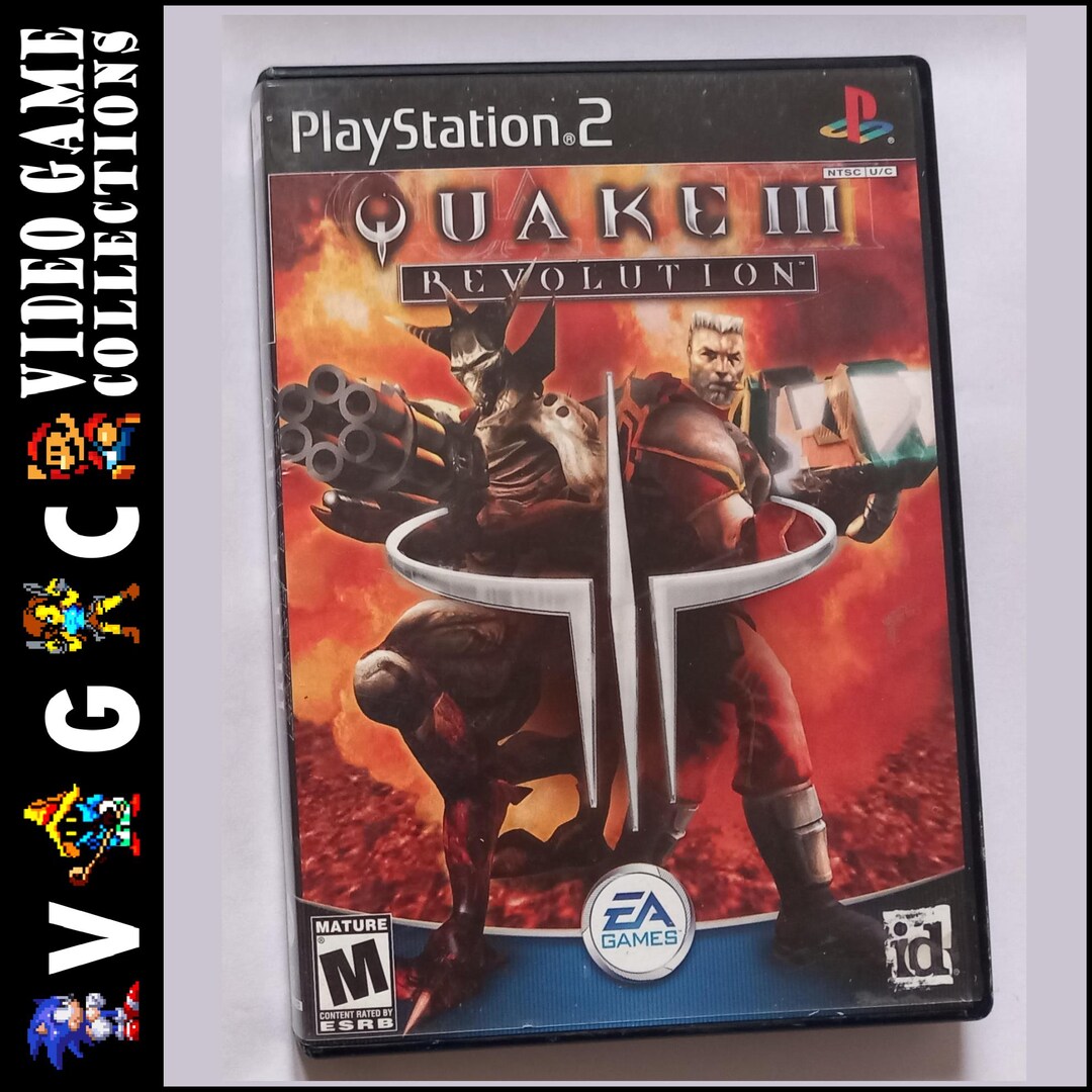 Ps2 Game Quake 3 Revolution Complete With Manual American Ntsc in ...