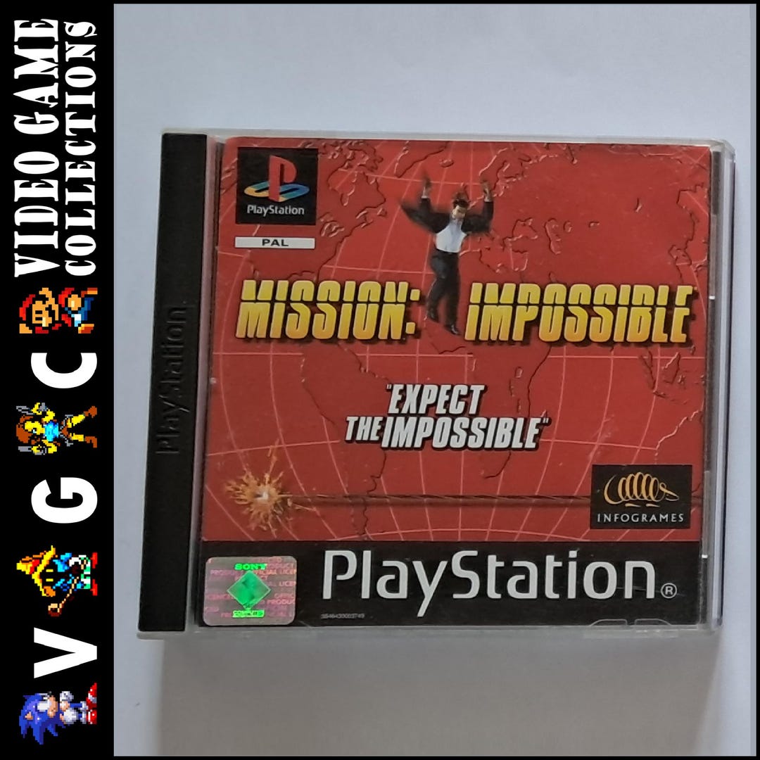 Ps1 Game Mission Impossible Playstation 1 Complete Manual in Protective ...