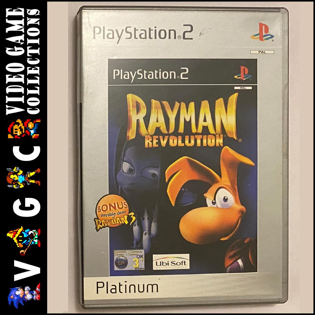 Ps2 Game Rayman Revolution Playstation 2 Complete With Manual in ...