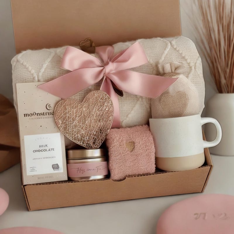 Classy Gift Basket for Women Cozy Gift - 60+ Gift Ideas for 2025