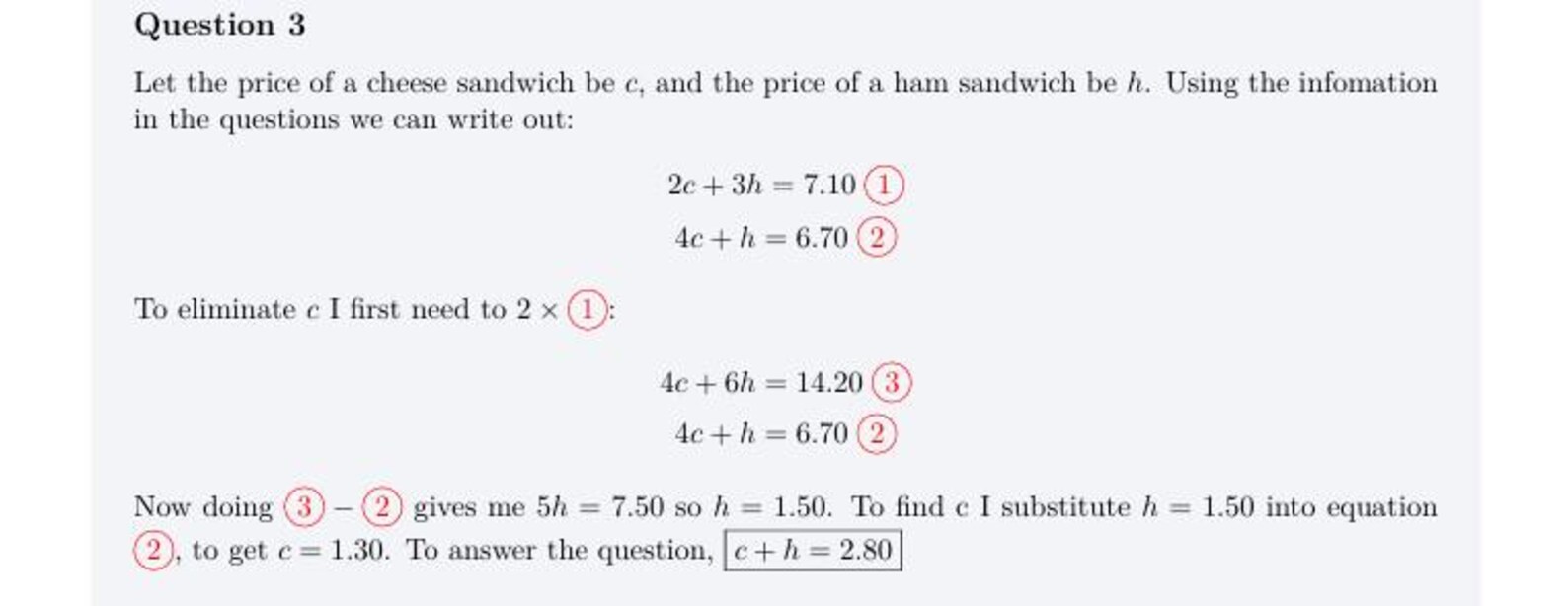 GCSE Maths Simultaneous Equations Revision Worksheet | Grade 5-9 - Etsy