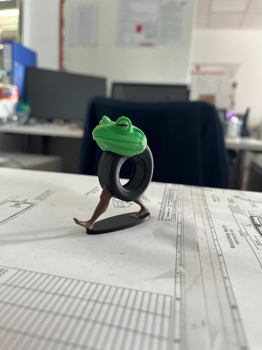 Boneca Ambalabu Frog 3d Printed Brainrot Meme Figure - Etsy UK