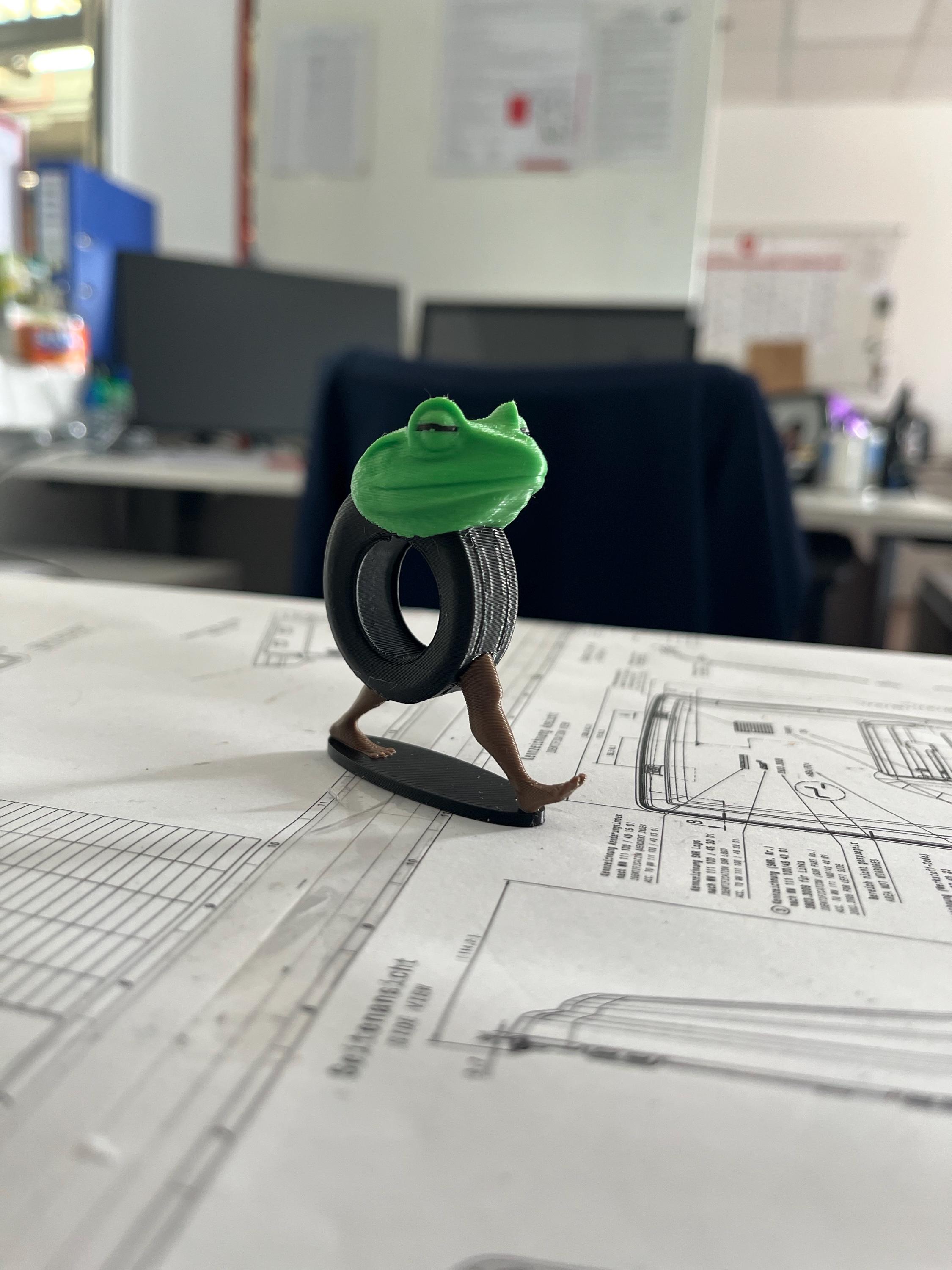 Boneca Ambalabu Frog 3d Printed Brainrot Meme Figure - Etsy UK