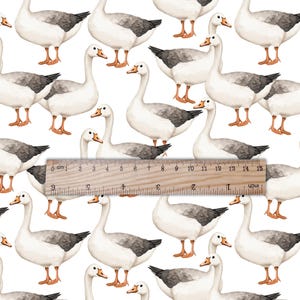Goose Fabric, 100% Cotton Fabric, Sold by the Half Yard, Continuous Cut ...