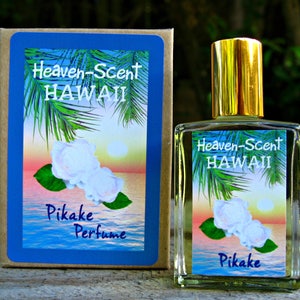 PIKAKE PERFUME (hawaiian Jasmine). Roll-on Perfume Oil. Contains Pikake ...