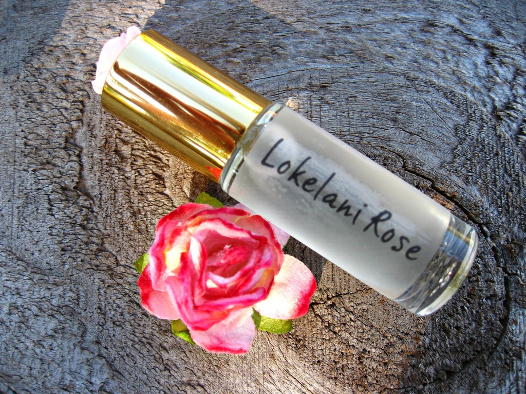 HEAVENLY ROSE PERFUME. Mini Roll-on Perfume. Contains Rose Essential ...