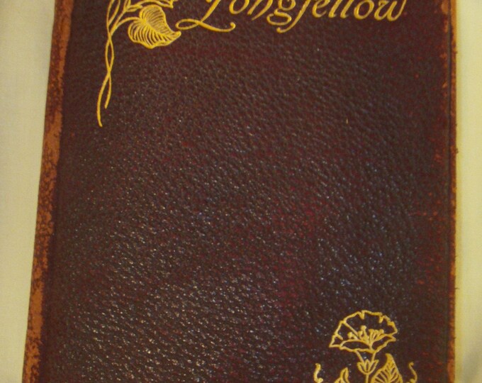 Antique Book 1901, Poems of Henry W. Longfellow, Good Condition - Etsy