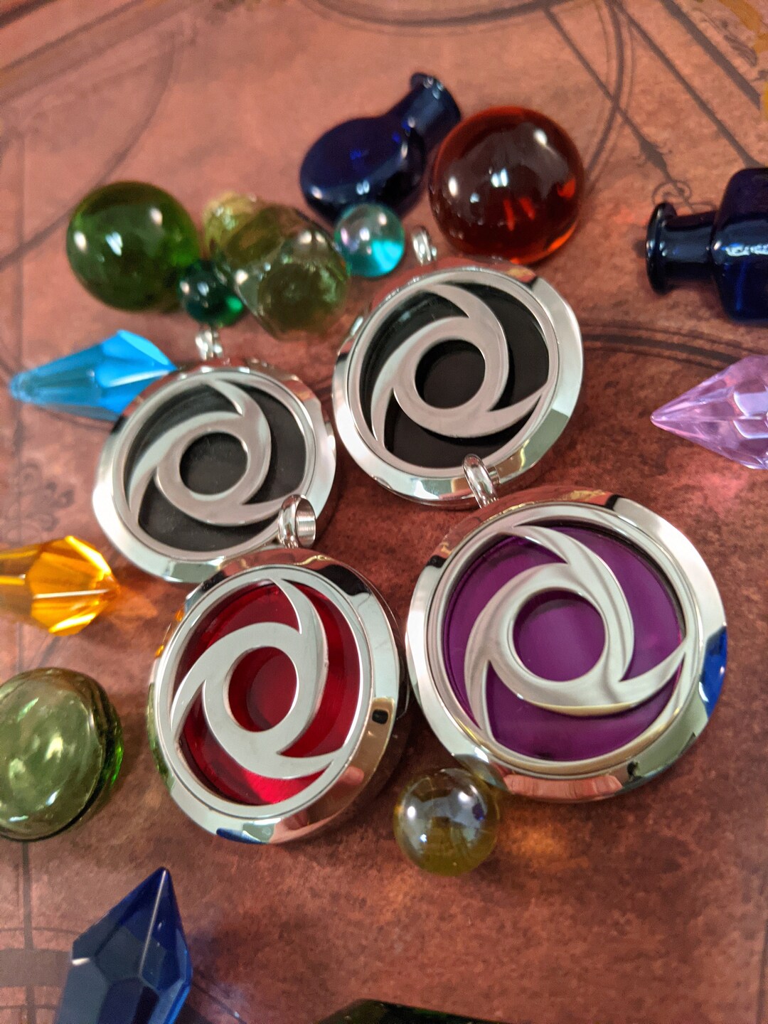 FFXIV Ninja Locket Necklace Sturdy Stainless Steel Magnetic Style ...