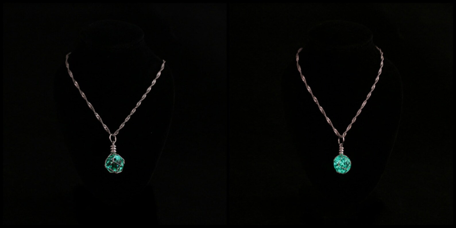 FFVII Glowing Holy Materia Necklace Final Fantasy VII | Etsy