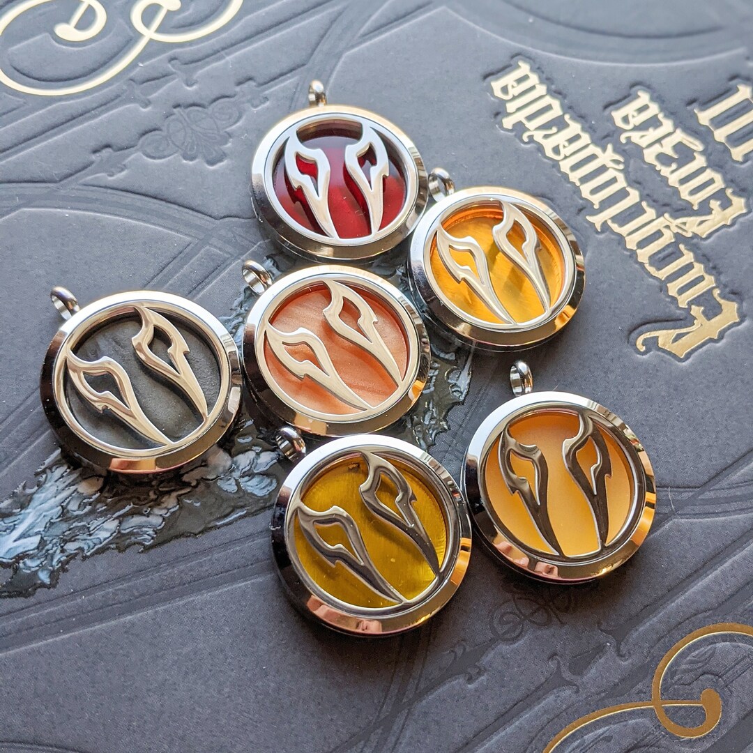 FFXIV Viper Locket Necklace - Stainless Steel Magnetic Locket W ...