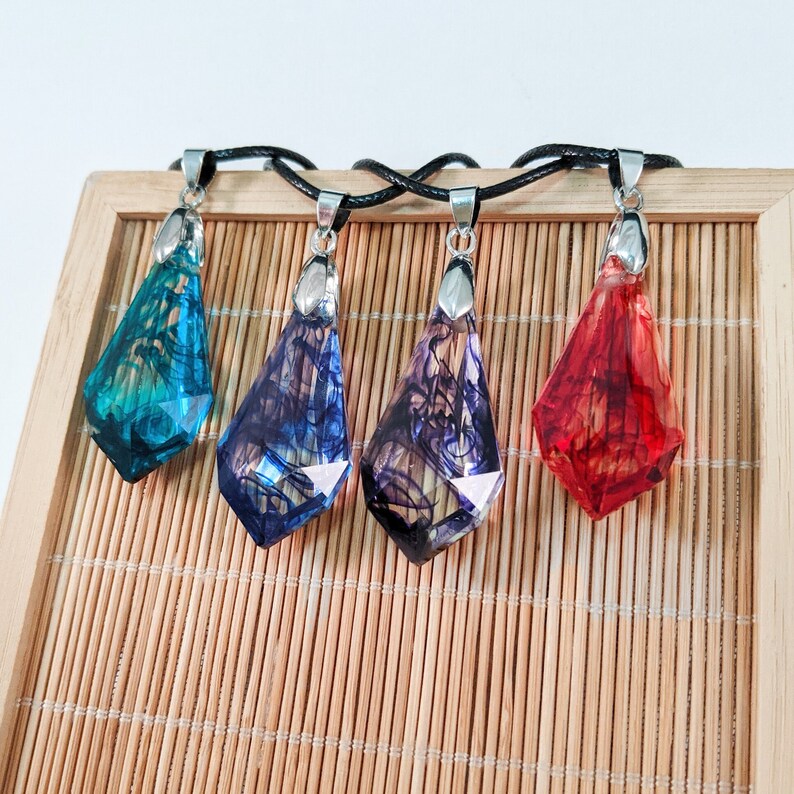 FFXIV Aether Crystal Pendant G'raha Alphinaud - Etsy