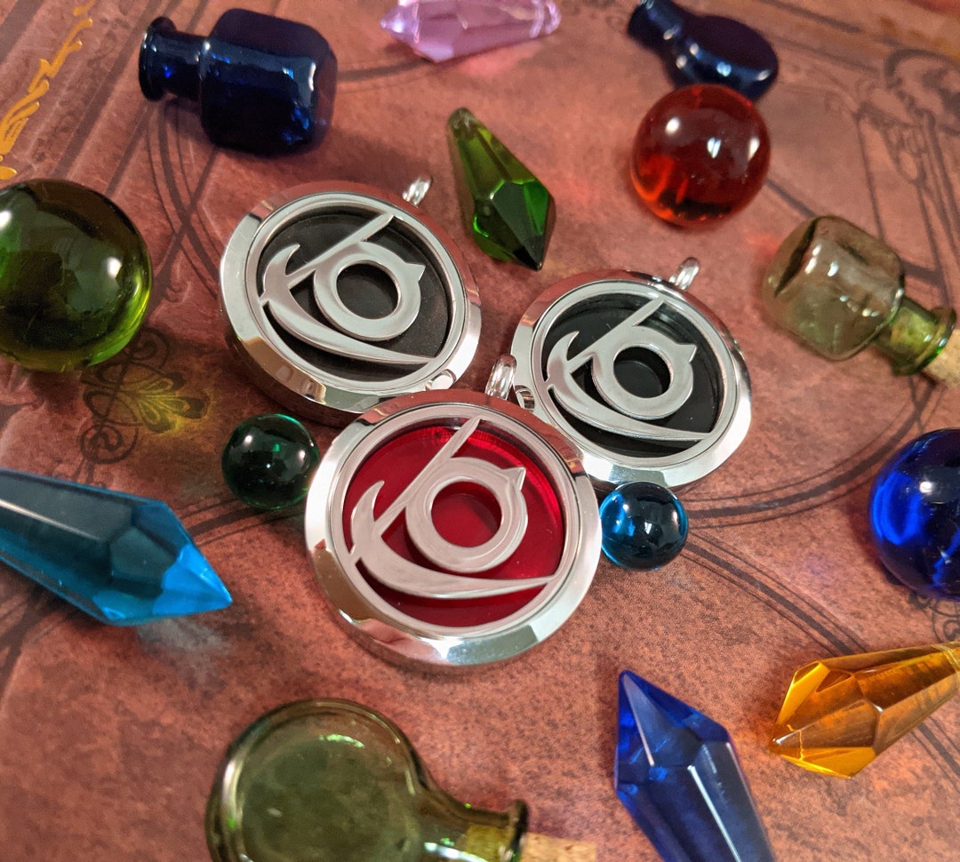 FFXIV Reaper Locket Necklace Sturdy Stainless Steel Magnetic Style ...