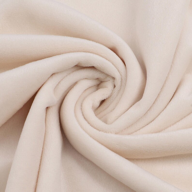 Minky Fabric- Doll Making- Short Plush Crystal Super Soft Plush Fabric ...