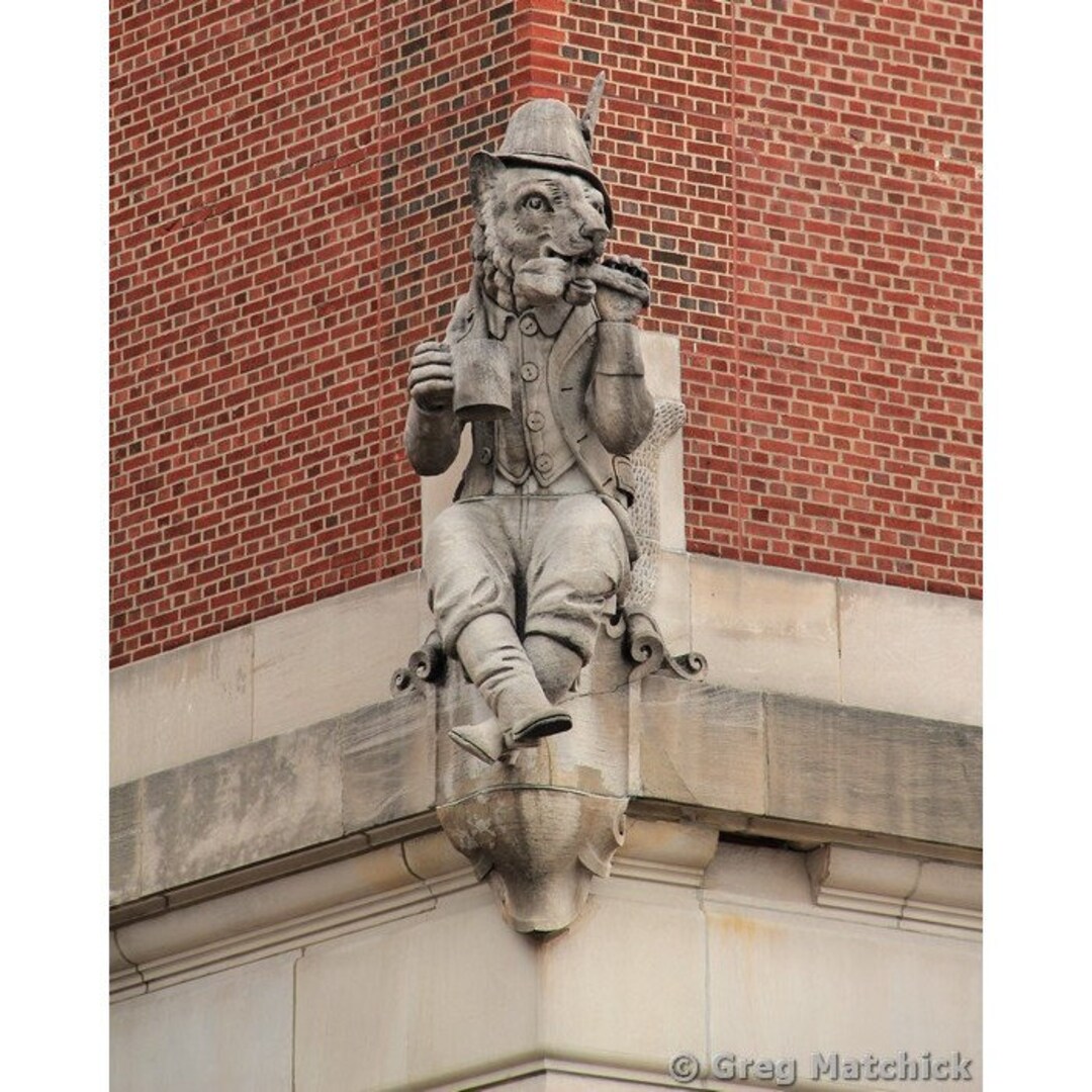 Fine Art Color Photography of Reynard the Fox Sculpture on the Anheuser ...