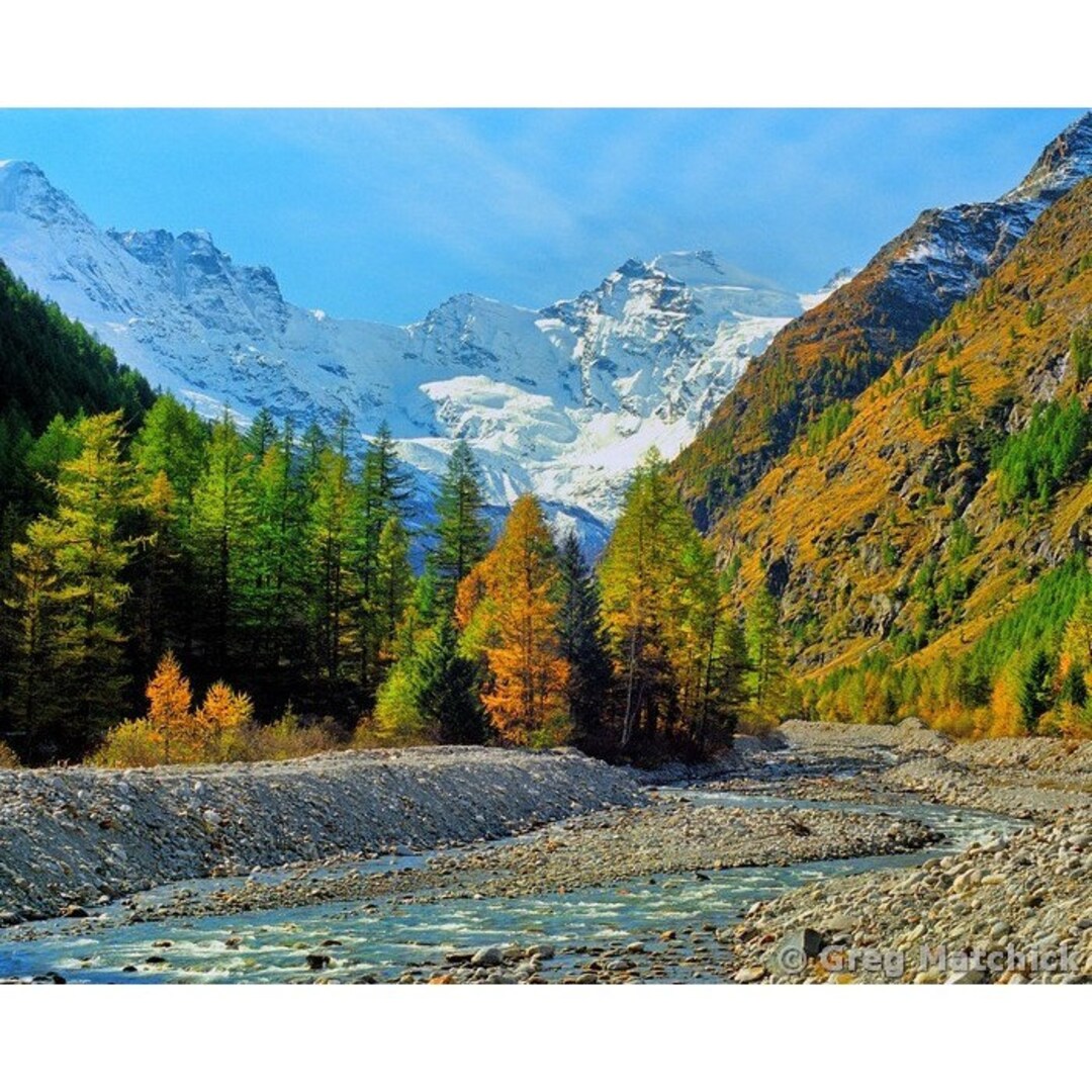 Fine Art Color Landscape Photography of Mountains - the Alps and Val Di ...