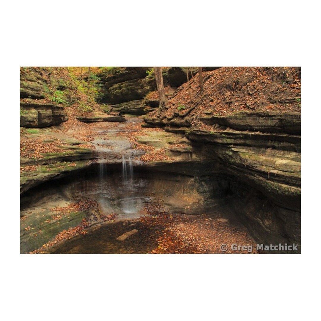 Fine Art Color Landscape Photography of Waterfall at Matthiessen State ...