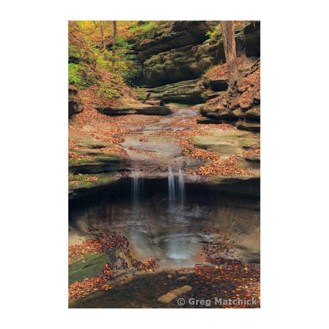 Fine Art Color Landscape Photography of Waterfall at Matthiessen State ...