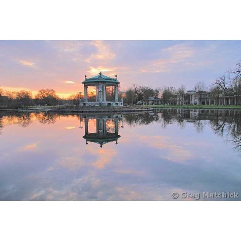 Fine Art Color St Louis Photography of Muny Opera Bandstand and Cloud ...