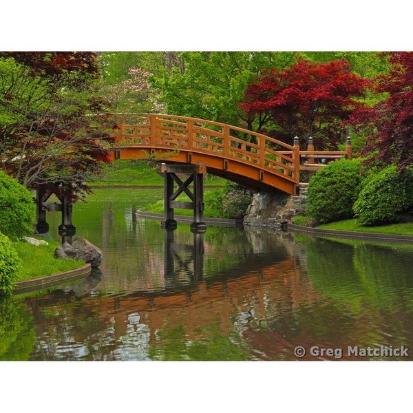 Wooden Japanese Bridge for Garden - Etsy