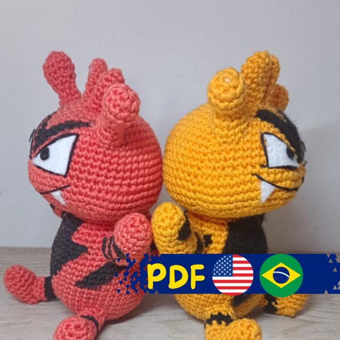 Crochet Pattern Electabuzz pokemon - Etsy Portugal
