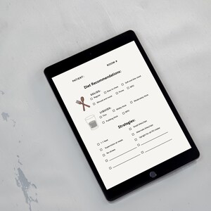 Dysphagia Diet Sign: Speech Therapy SLP Tool (digital Download) - Etsy