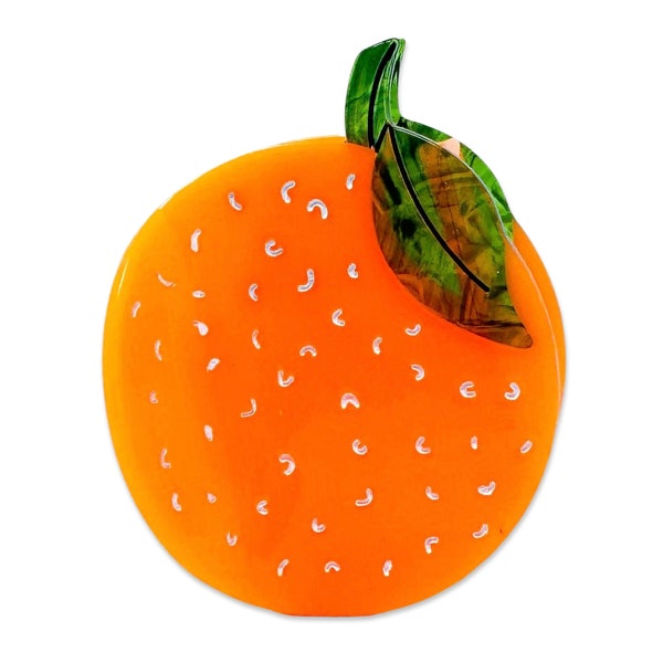 Orange Hair Clips - Etsy